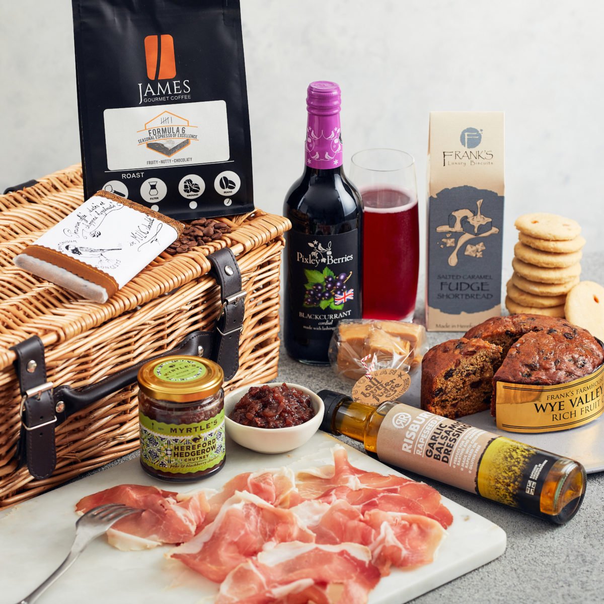 The Wye Valley Hamper | Buy Herefordshire Hampers | Green & Wylde