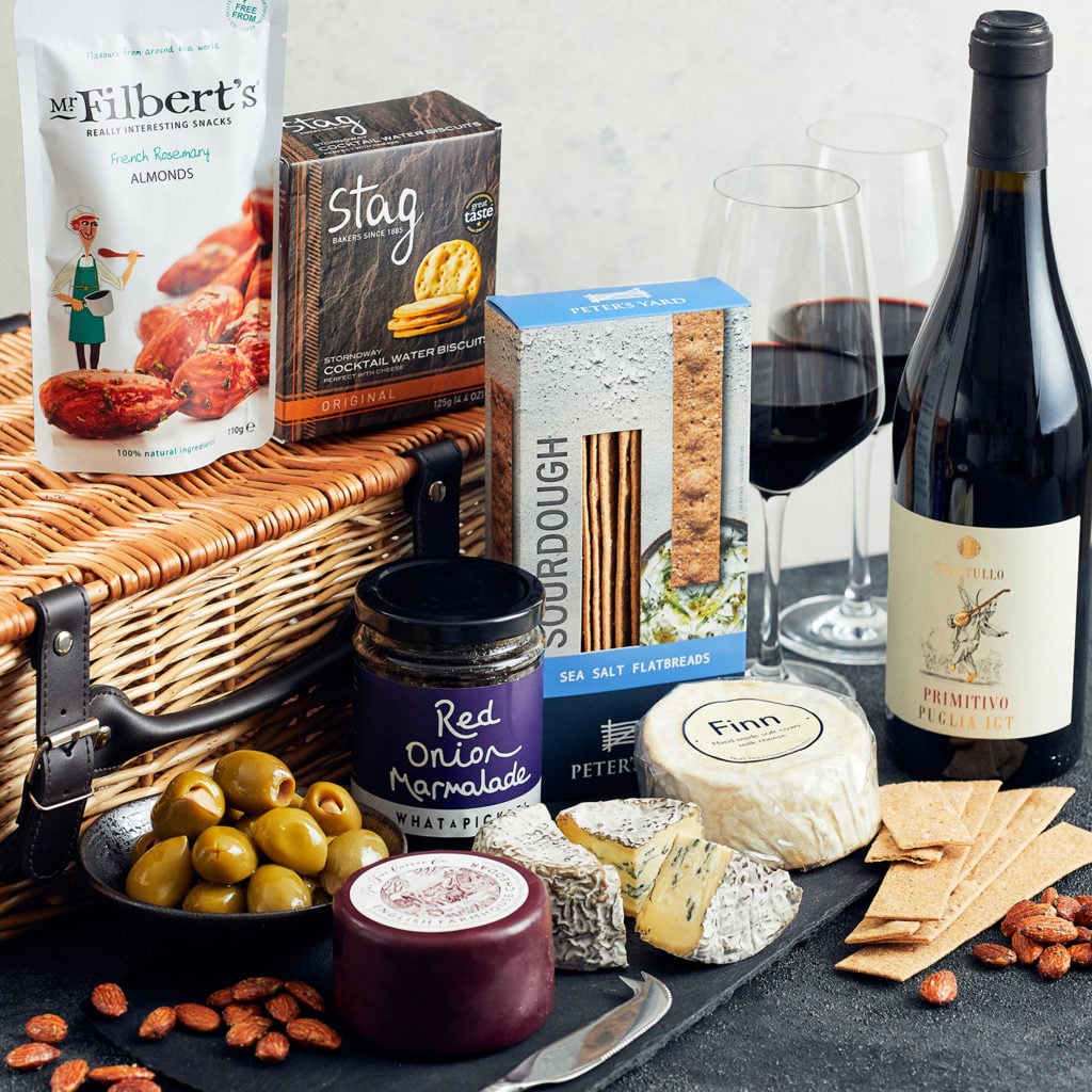 Port and Stilton Hamper: Luxury Gift Box Surprise | Green & Wylde